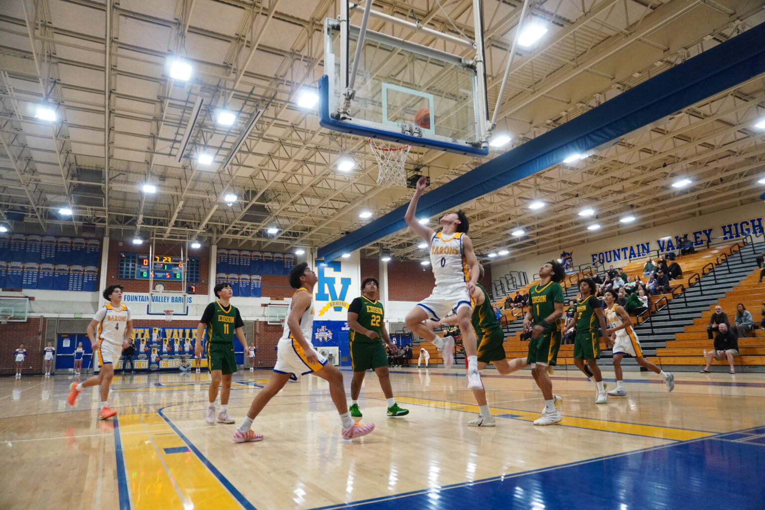 PHOTO ESSAY: Barons basketball stunned by Chargers in final minutes of ...
